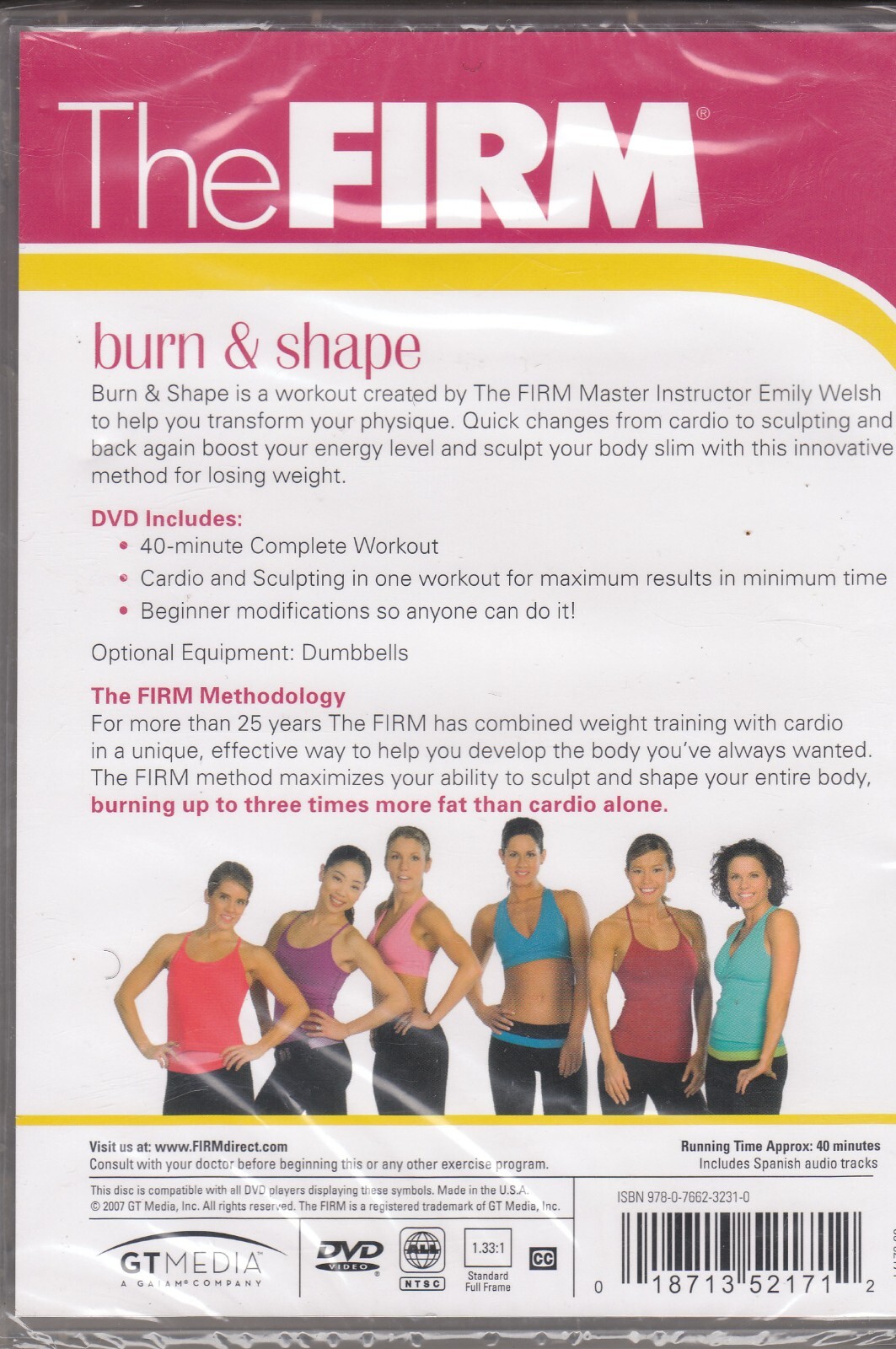 The Firm - Burn and Shape (DVD, 2007) for sale online | eBay