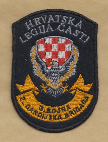 🔴CROATIA ARMY HVO Croatian Legion of Honor of 3rd Battalion,2nd Guard ...