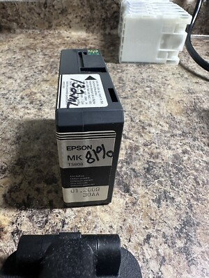 Epson T5808 OEM Matte Black ink cartridge for stylus pro 3800/3880 used ...
