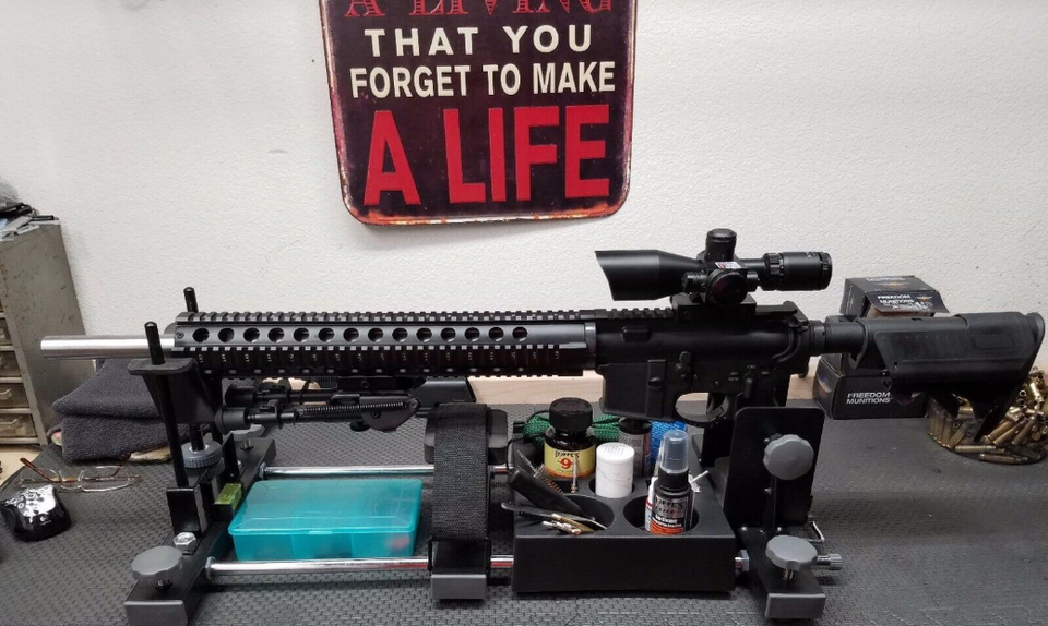 Cleaning Gun Vise Sighting Rifle Handgun Stand Holder Scope Mounting ...