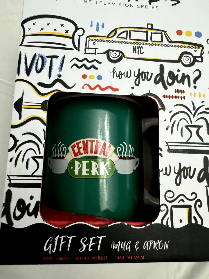 Friends Central Perk Apron and Mug Gift Set | eBay