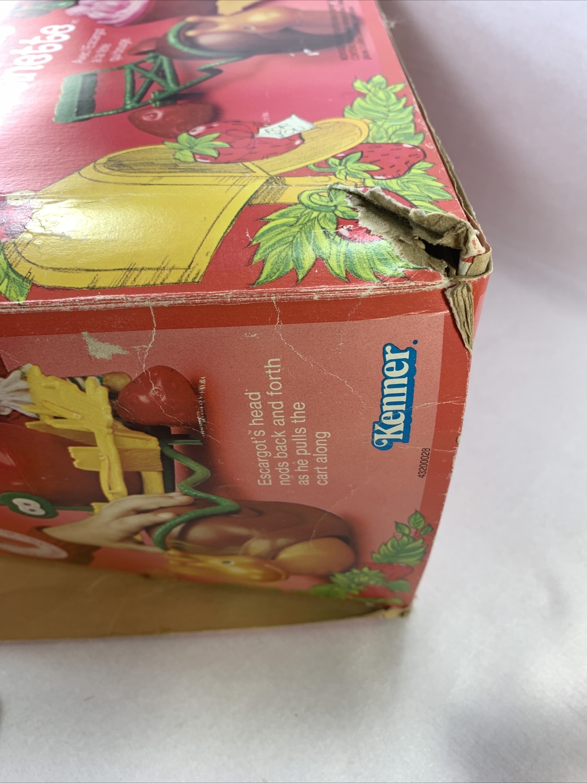 Vintage Strawberry Shortcake Snail Cart Original Box Instructions Near ...