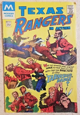 Texas Rangers In Action #76 Modern Comics 1977 GD/VG | eBay