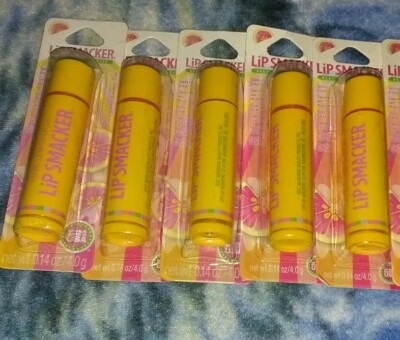5 lot Lip Smacker Lip Balm, Pink Lemonade, 0.14 oz | eBay