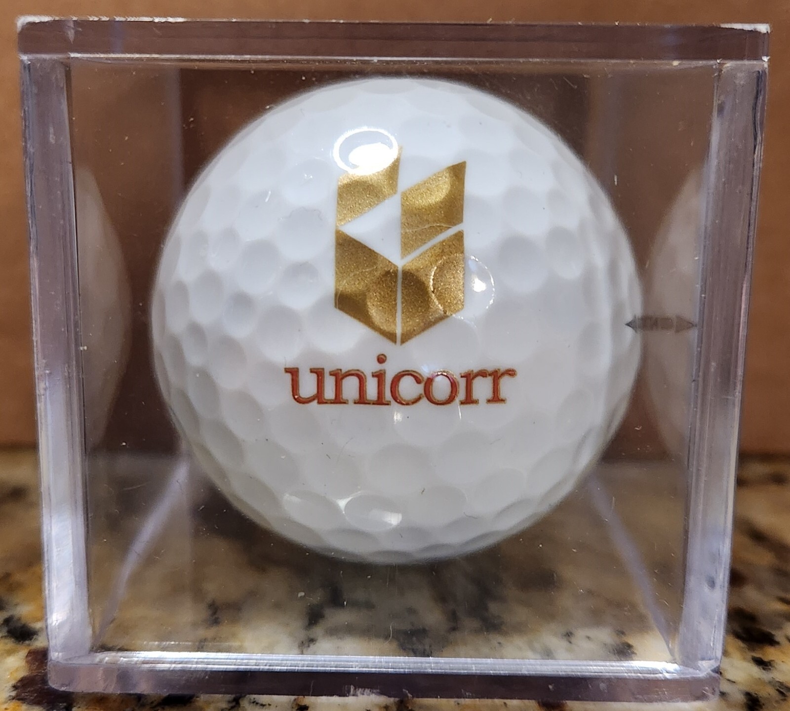 Unicorr Packaging Group Logo Golf Ball - Titleist (In display case) | eBay