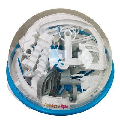 Perplexus Toy Epic Maze Ball Brain Teaser 3D Gravity Puzzle Mind Blue ...