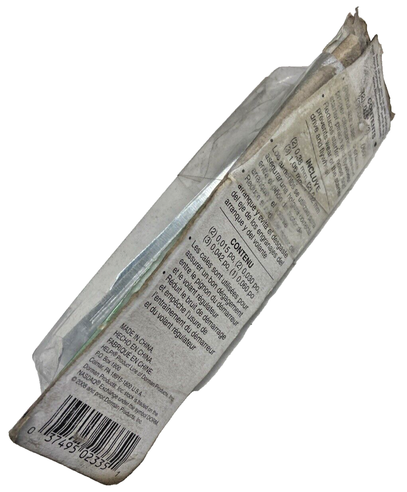 Opened Dorman 02335 Starter Alignment Shim For GM Trucks & Cars, Pack ...