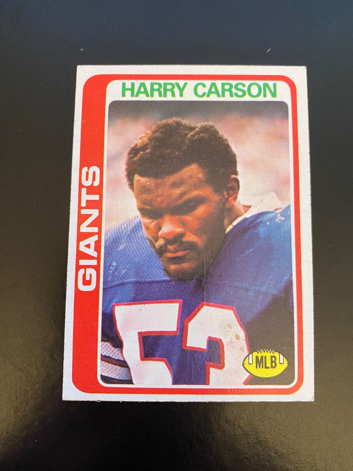 1978 TOPPS FOOTBALL #393 HARRY CARSON!! $1 SHIPPING!! | eBay