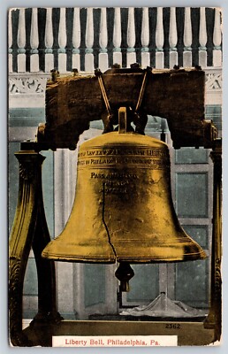 Liberty Bell Prominent Crack Philadelphia PA C1910's Postcard K10 | eBay