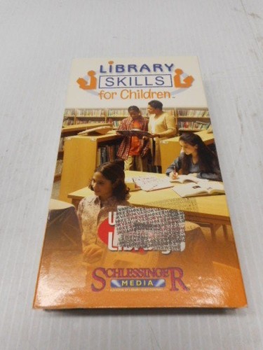 Schlessinger Media Library Skills For Children Using The Library VHS ...