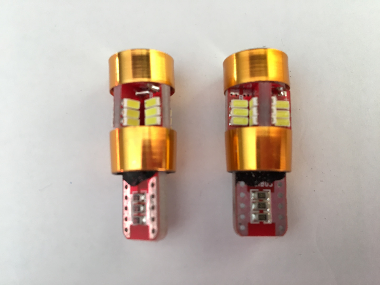 2 x T10 XENON White W5W 5630 LED 15 SMD CANBUS ERROR FREE | eBay