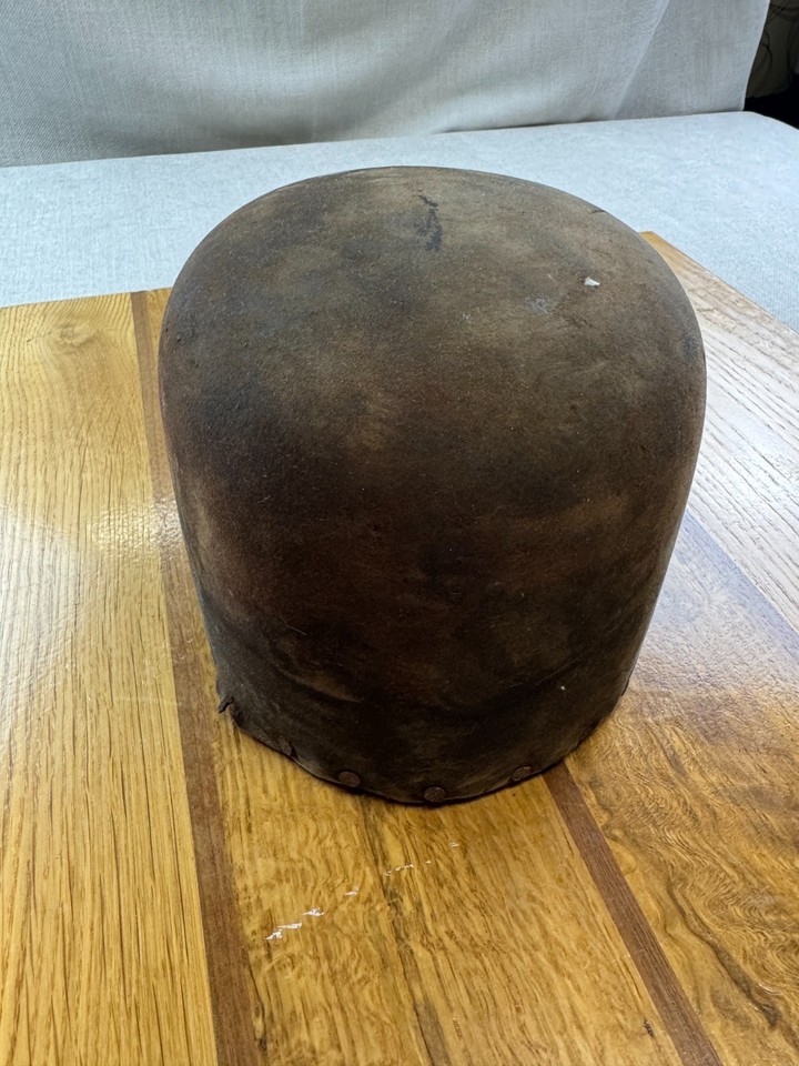 Antique Wooden Hat Form Block Dome Mold Felted | eBay