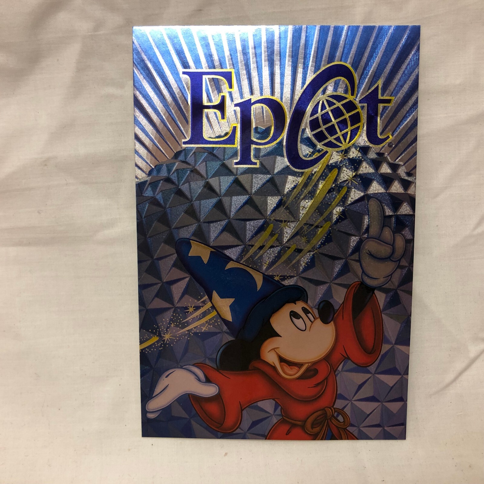 Vintage Epcot Souvenir Postcard Mickey Mouse Not Used | eBay
