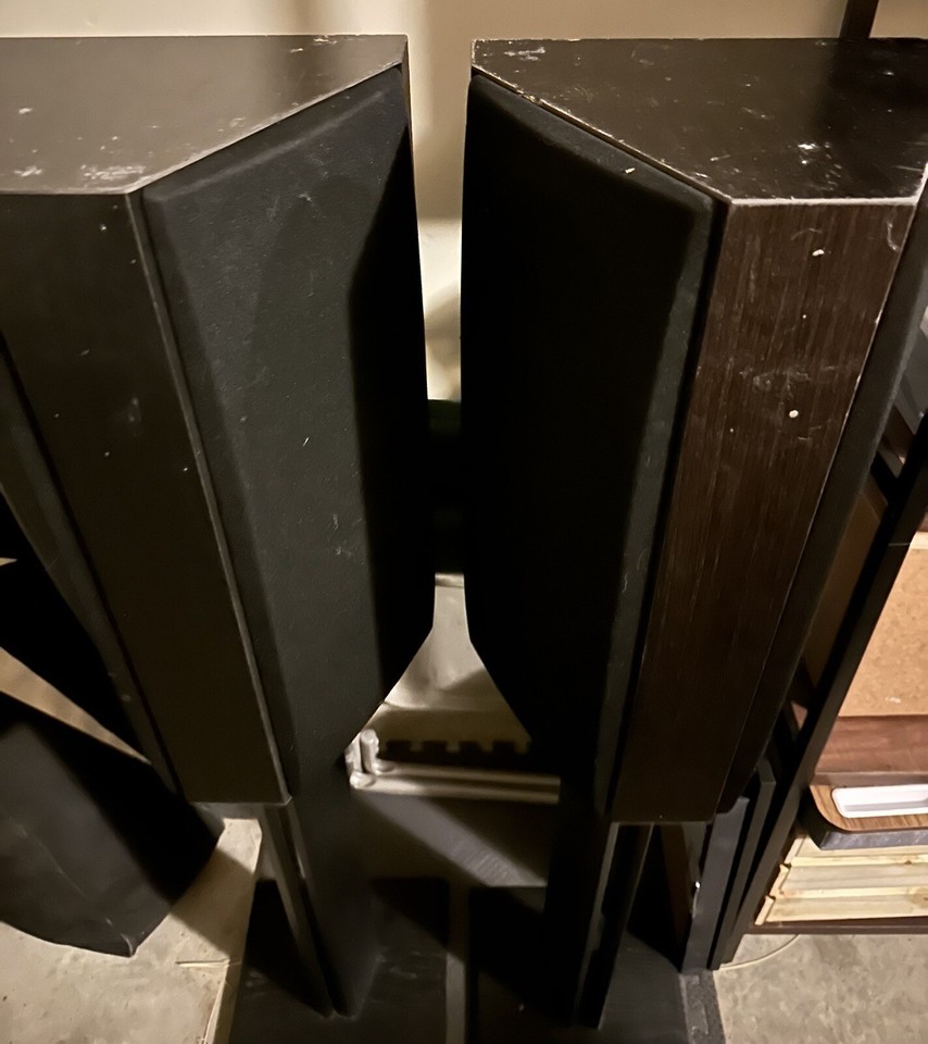 Polk Audio FX/1000 Speaker Pair In Black - Great Condition - LOCAL ...