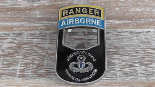 ARNG Warrior Training Center Army Ranger Airborne School Challenge Coin ...