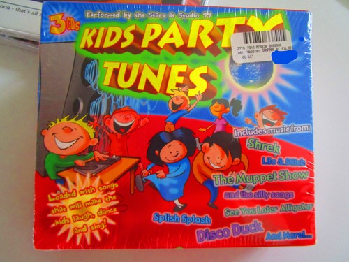 Kids Party Tunes 3 disk CD Set - New - factory sealed - performed by ...