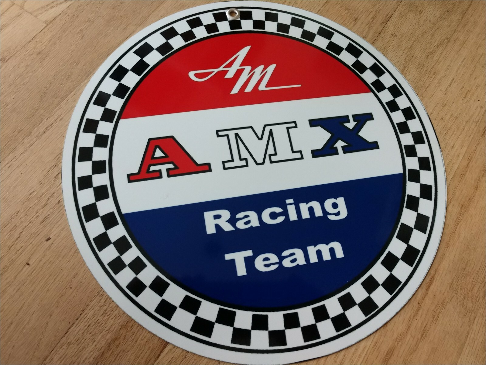 American Motors Corporation sign .. AMC Javelin AMX racing | eBay