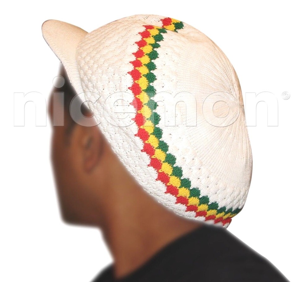 Rasta Rastafari Hat Cap Rastacap Reggae Jamaica Headwear Dreadlocks ...