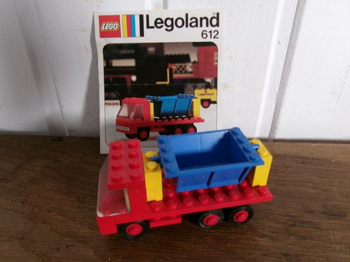 Set LEGO 612 Legoland Camion à benne 1974 vintage + notice | eBay