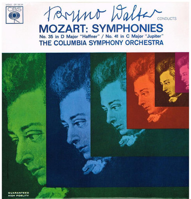 Mozart : Symphonie n° 35 Haffner, 41 Jupiter/Bruno Walter, Columbia ...