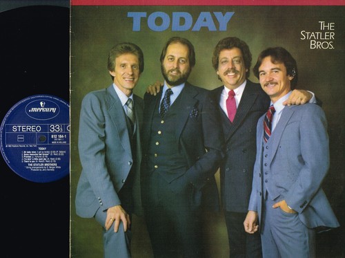 THE STATLER BROTHERS Today VINYL LP Jerry Kennedy MERCURY Holland 812 ...