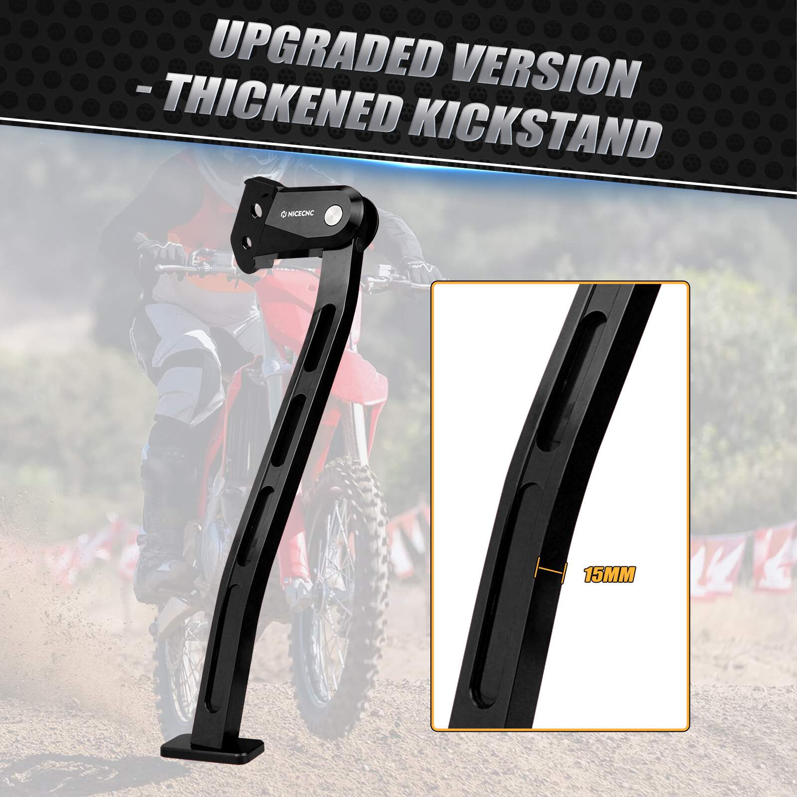 NICECNC Side Stand Kickstand For Honda CRF250R CRF450R 2013-2018 ...
