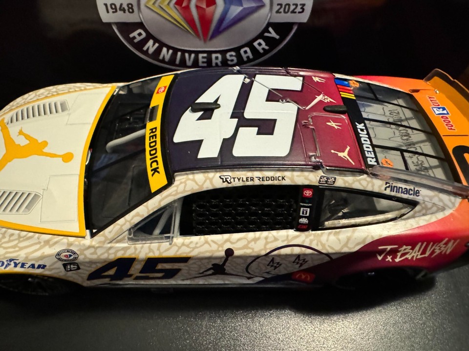 2023 Tyler Reddick Jordan Brand J Balvin Air Jordan 3 Retro Jumpman 1: ...