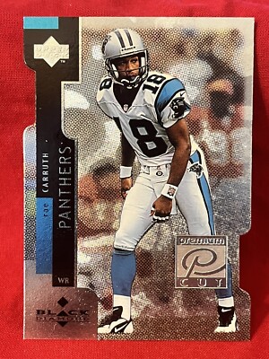 1998 Upper Deck Black Diamond Prime Cut Blue Rae Carruth #PC23 Panthers ...