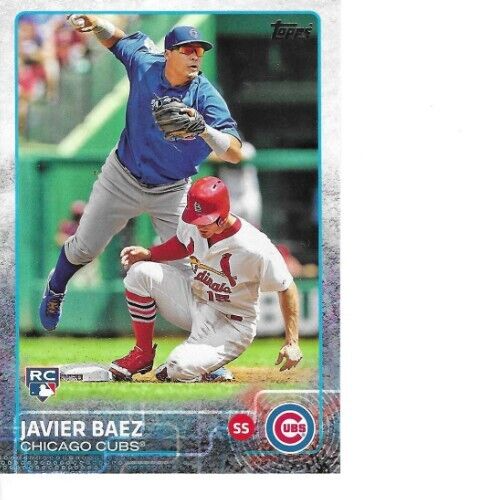 2015 Javier Baez Topps #315 ROOKIE CARD - NM | eBay