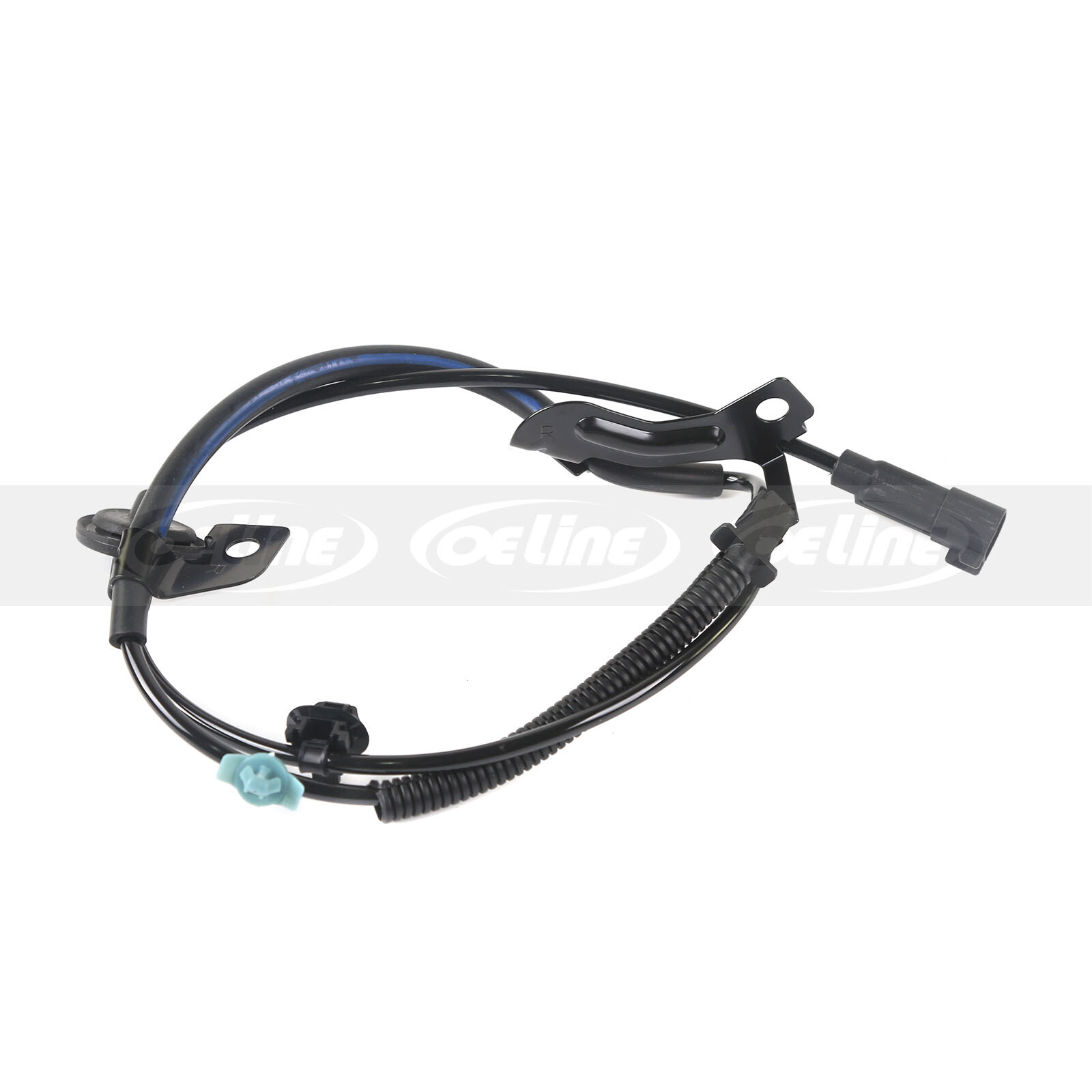 2x ABS Wheel Speed Sensor W/Connector Rear L&R For Caliber Compass ...