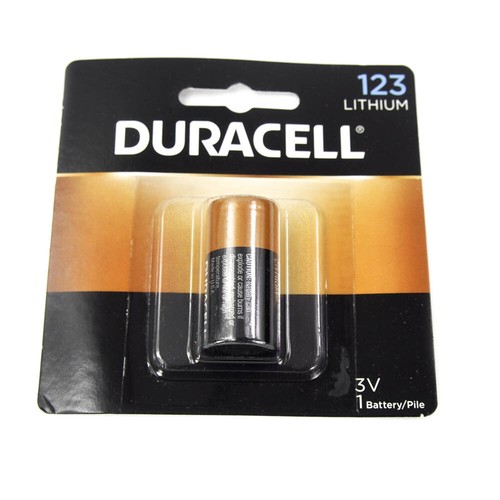 Duracell DL123ABPK 123 Lithium Button Battery 3V DC 1,550 mAh ...