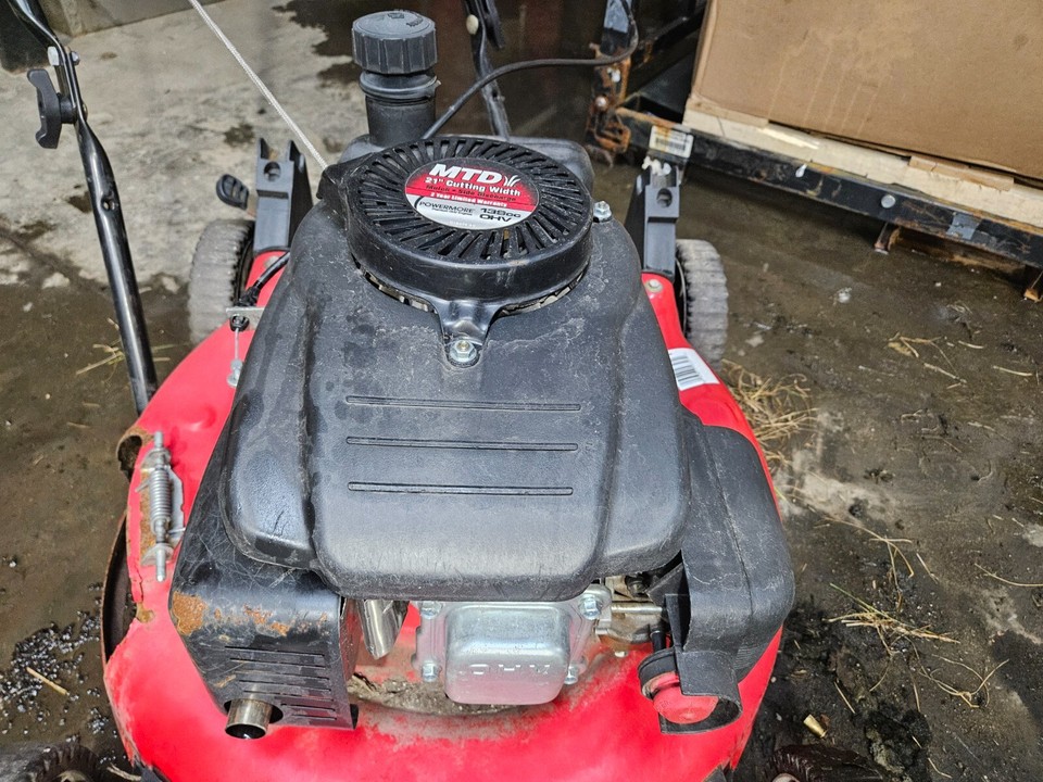 MTD Model PowerMore 21" Push Mower Not Working for Parts | eBay