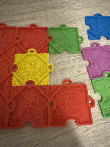 13 Star Wars Episode II Attack of the Clones Frito Lay Puzzle Pieces ...