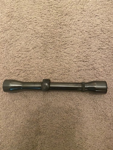 Vintage Weaver Marksman 4X Crosshair Reticle Blued Gloss 1” Rifle Scope ...