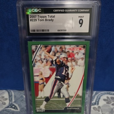 Tom Brady 2007 Topps Total #229 New England Patriots Football Card | eBay