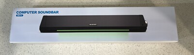 NEW Bluedee BD-SK010 HiFi Bluetooth Computer Soundbar Speaker RGB LED ...