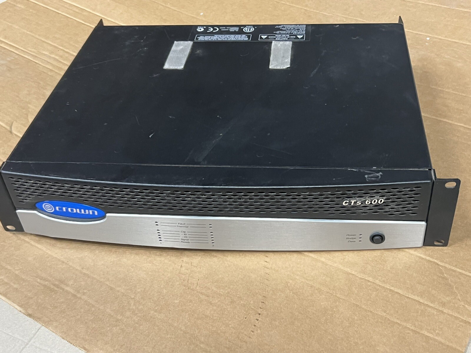crown CTs 600 CTs600 power amplifier bby Tested | eBay