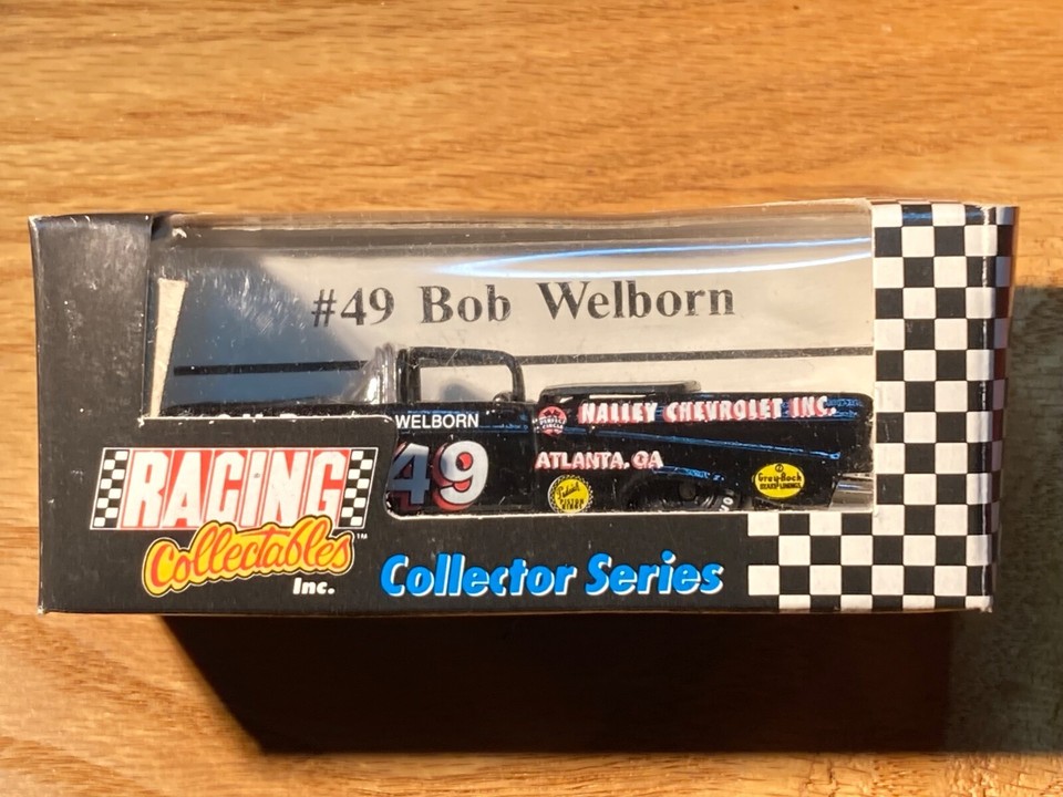 Bob Welborn 1957 Chevy #49 Nalley Chevrolet Conv. RCCA 1:64 Legend ...