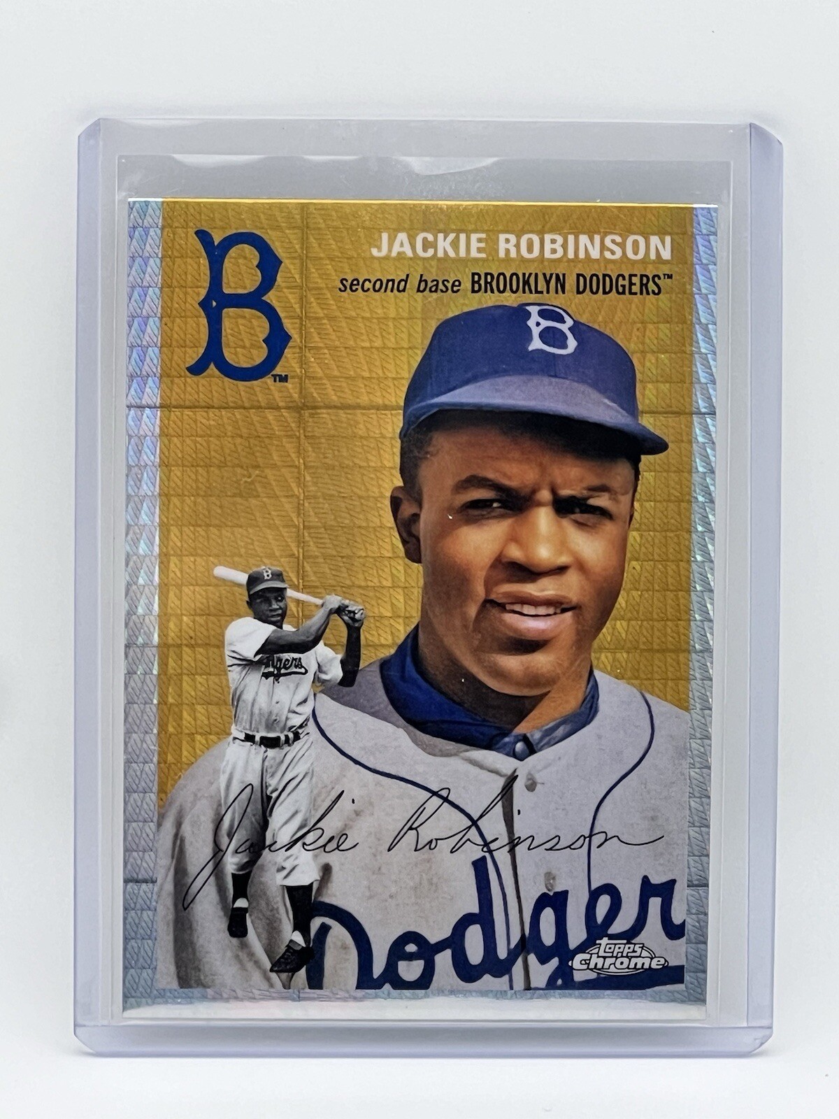Jackie Robinson Prism Refractor #426 HOF 2023 Topps Chrome Platinum ...