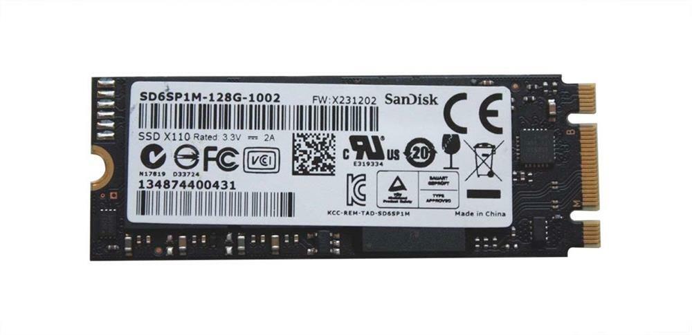 SD6SP1M-128G-1002 128GB SSD M.2 NGFF 2260 SSD X110 Series FW X231202 | eBay