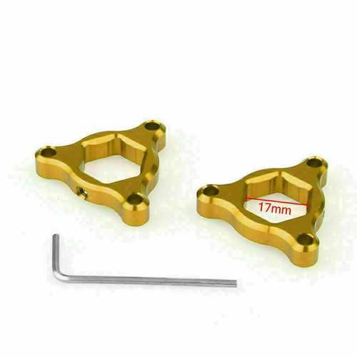 17mm Hexagon Anodized Fork Preload Adjusters Kit A | eBay
