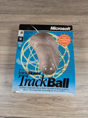 Microsoft IntelliMouse Trackball 1.0 vintage Box ( Box Only) | eBay UK