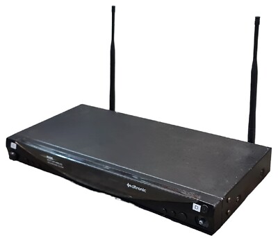CITRONIC RU26 MULTI-UHF WIRELESS MICROPHONE SYSTEM DUAL CHANNEL ...