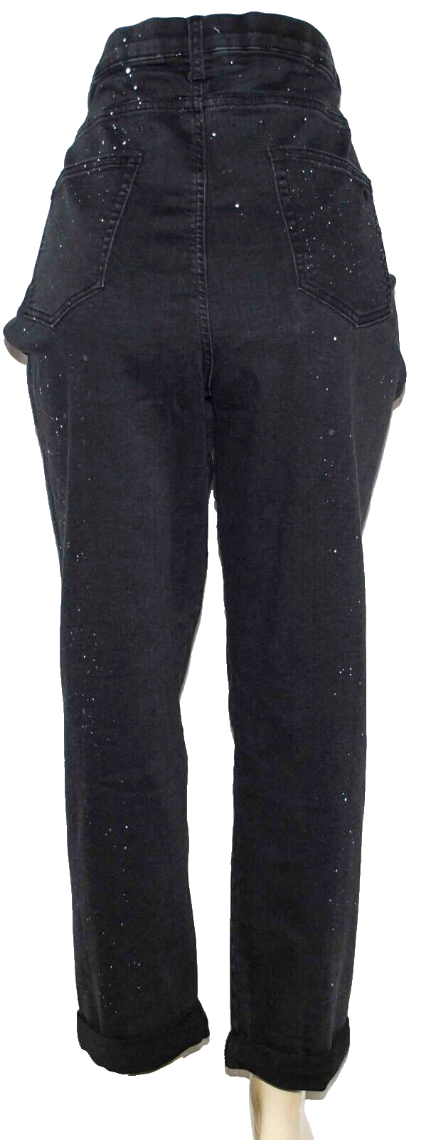 Denim & Co. Canyon Retreat Regular Girlfriend Jean with Paint Wash, 20W ...