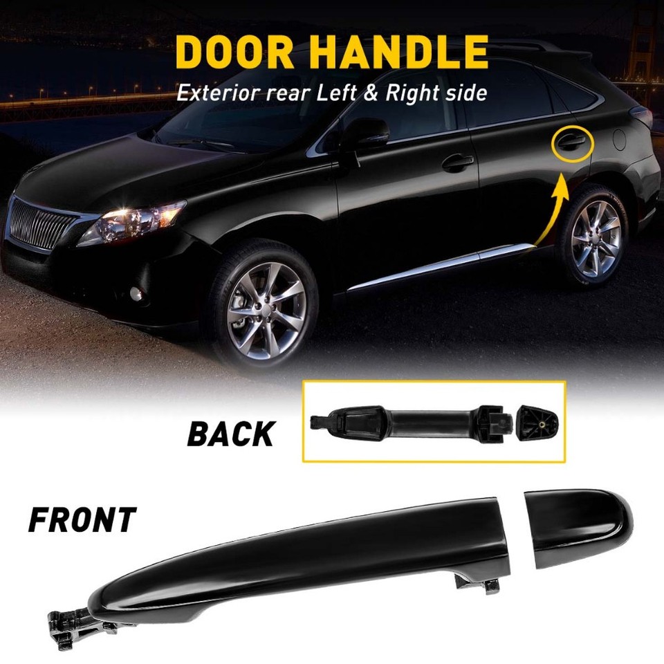 For 2005-2017 Toyota Avalon Black Rear Left or Side Right Door Outside ...