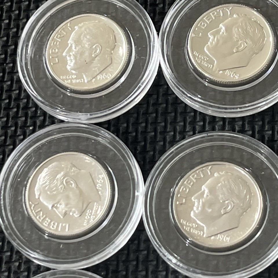 Silver Proof Dime Roll(40) Silver Coins | eBay