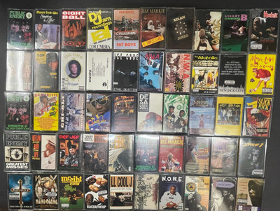 Huge Lot 73 cassette Rap Hip Hop Reggae N.W.A. DE LA SOUL ONYX NAUGHTY ...