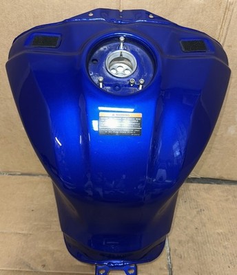 20-25 Yamaha YZF R1 GAS TANK FUEL PETROL RESERVOIR BLUE FUEL PUMP 21 22 ...