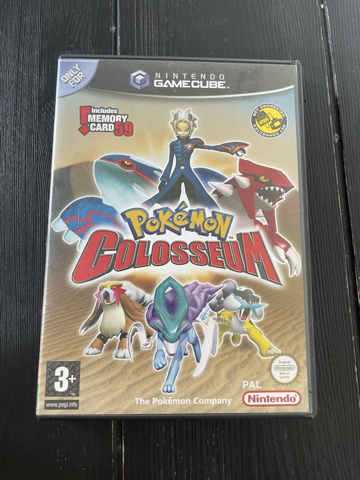 Pokemon Colosseum And Box Ruby Sapphire Nintendo GameCube UK PAL Fully Complete | eBay