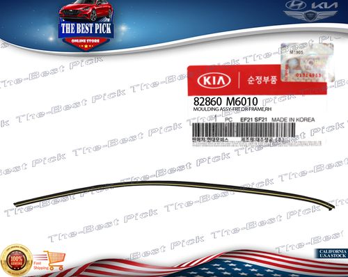 ⭐GENUINE⭐ Front Door Frame Molding RIGHT For 2019-2023 Kia Forte ...